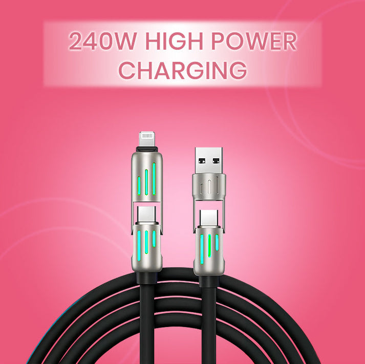 4-in-1 Multi USB Charging Cable – Wybeo